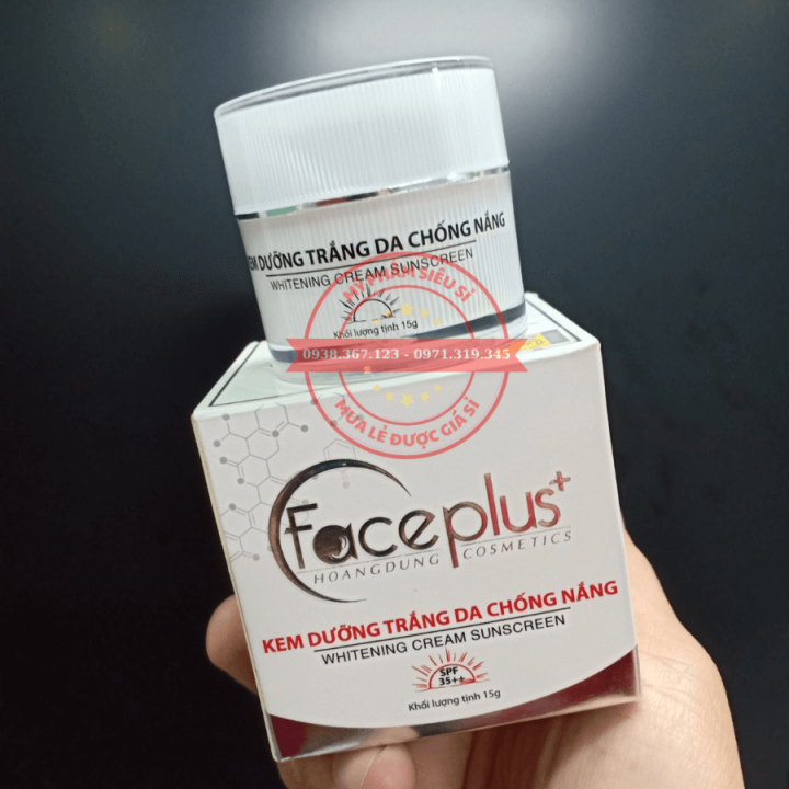 Kem dưỡng trắng da chống nắng Face Plus 15g - Helena Cosmetics | Lazada.vn
