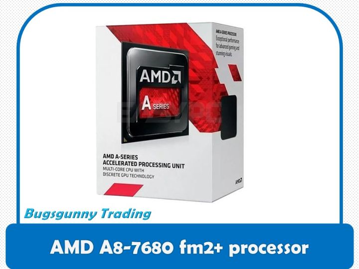 AMD A8-7680 fm2+ processor | Lazada PH