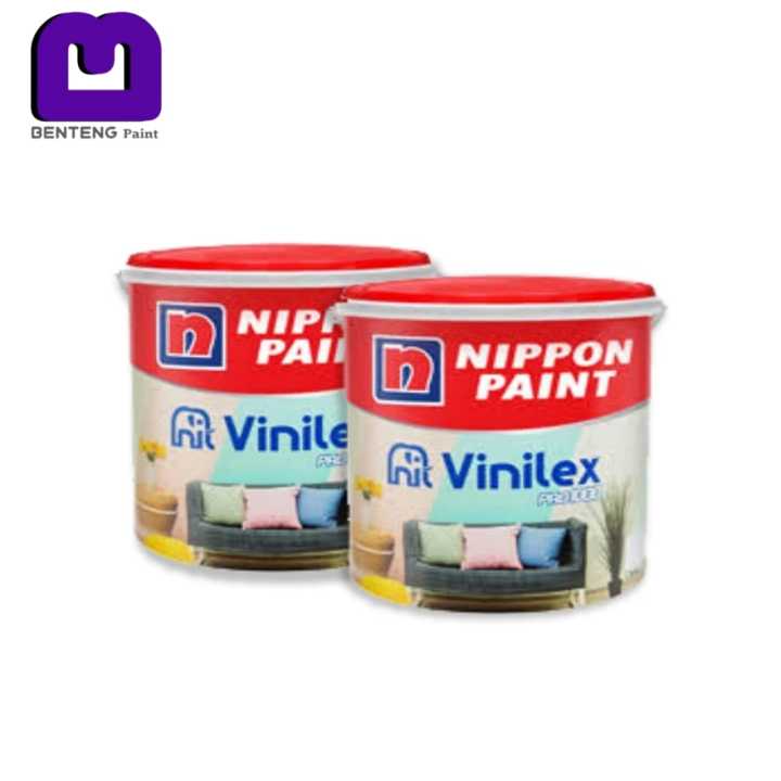Cat Tembok Vinilex Pro 1000 Galon 5 kg Nippon Paint (READY SEMUA WARNA ...