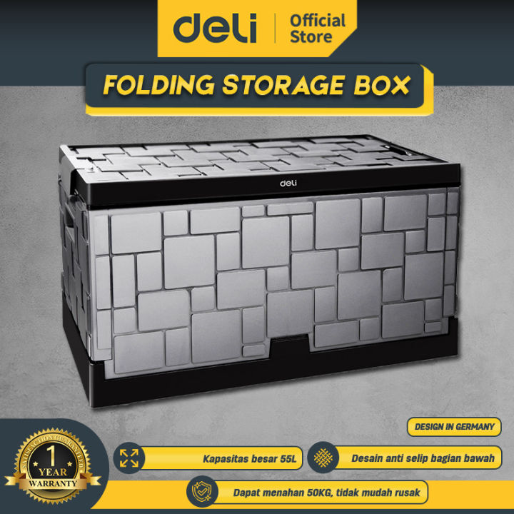 Deli Tool Box / Storage Box / Kotak Perkakas Kokoh DL884055 | Lazada ...