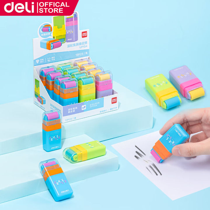 Deli VP154 Classic Roller Eraser | Lazada PH