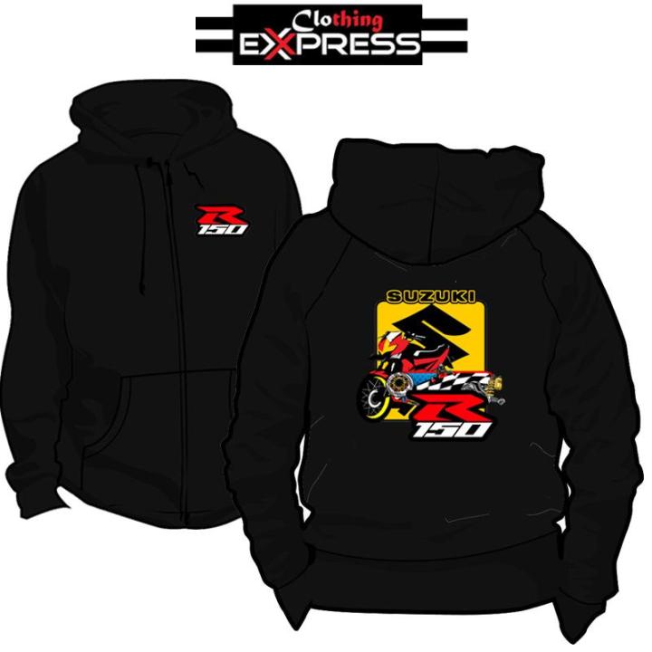 Suzuki Raider R150 Customize Clothing Express Hoddie Jacket with Zipper ...