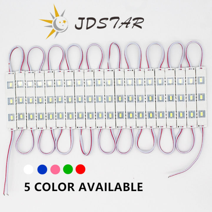 JDSTAR DC12V 5630 Advertising Light injection LED Module 20Pcs Per Pad ...