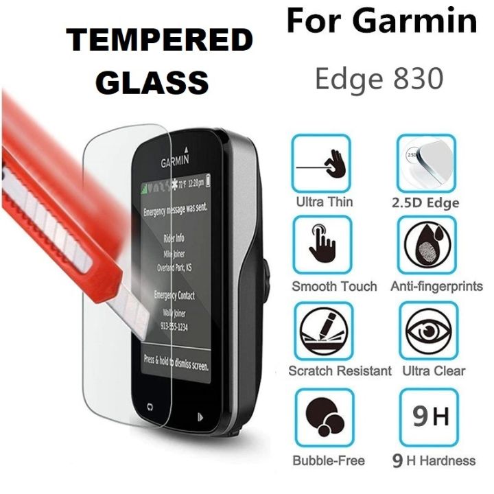 [KL WAREHOUSE] Garmin Edge 830 Tempered Glass / Screen Protector ...