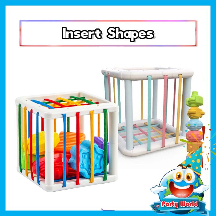 🎉Baby Rainbow Insert Shape Toy Training Infant Learning Educational ...