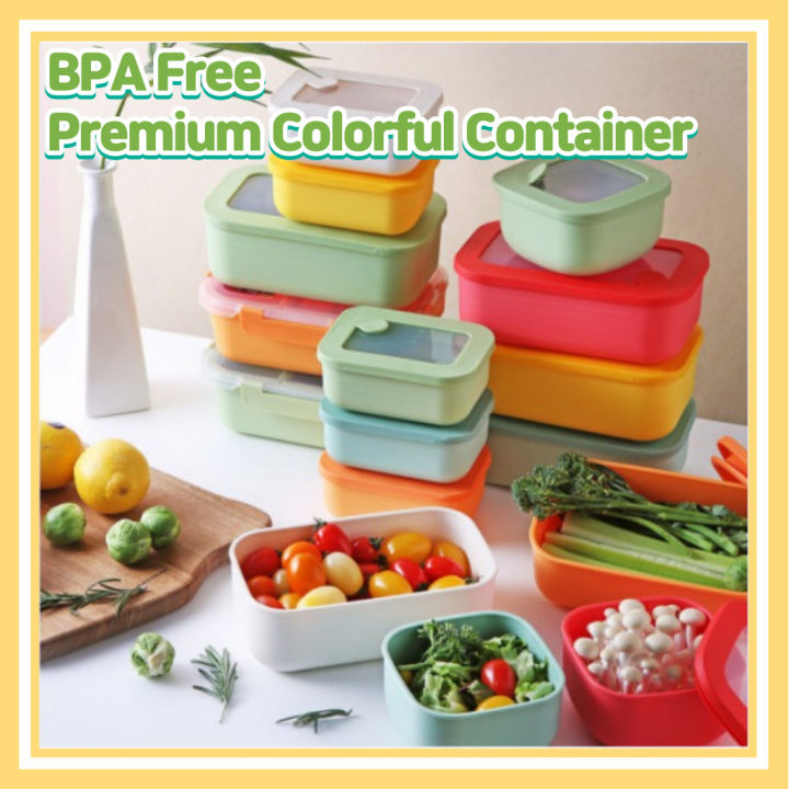 BPA Free Premium Colorful Container by Ardin /three compartment ...