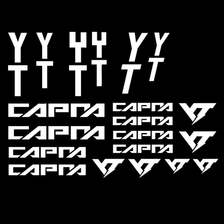 for YT Capra bike labels decals stickers | Lazada PH