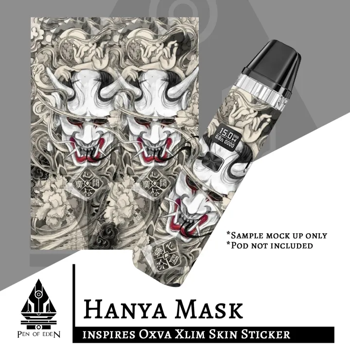 Hanya Mask Oxva Xlim Skin Sticker (STICKER ONLY! DEVICE IS NOT INCLUDED ...