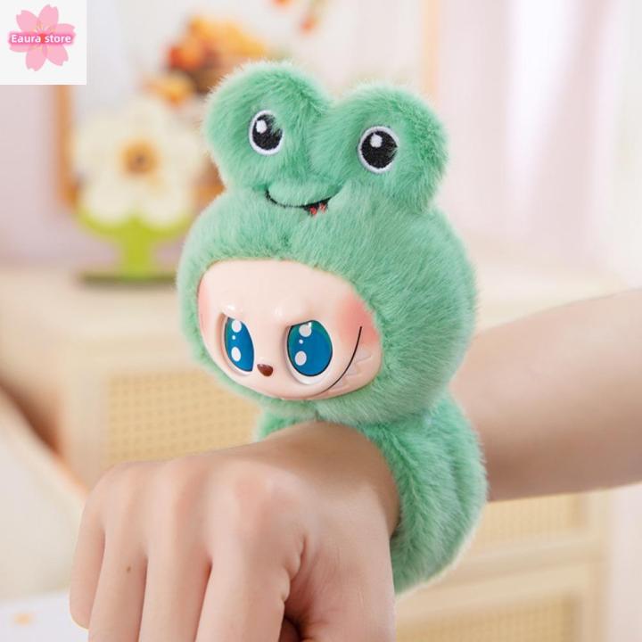 EAURA Kuromi Labubu Plush Wrist Toy Flap Wings Melody Labubu Plush Hand ...