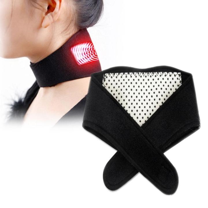 2 Pieces Neck Support Belt Magnetic Therapy Wrapping Health Wrapping ...