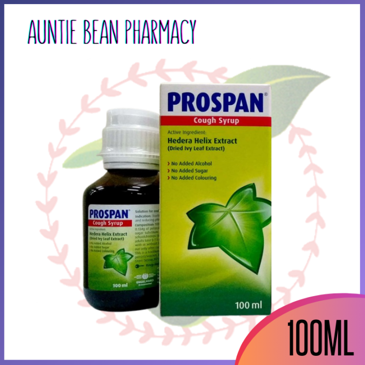 PROSPAN COUGH SYRUP 100ML | Lazada