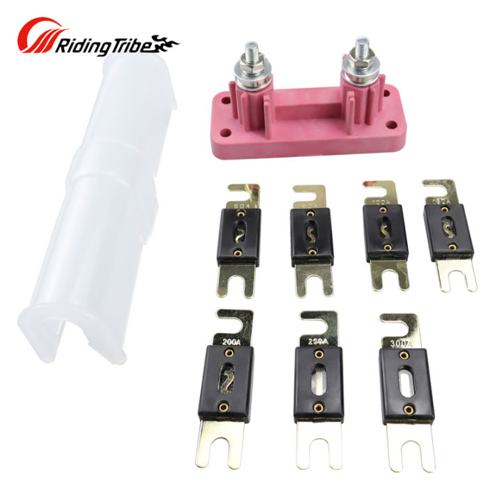 Riding Tribe Fork Bolt Car Audio Modified Fuse Sheet Fuse Holder Kit ...