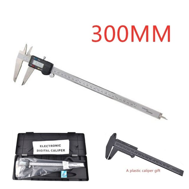 Digital Vernier Caliper Steel Calibres Electronic Ruler Calibrator ...