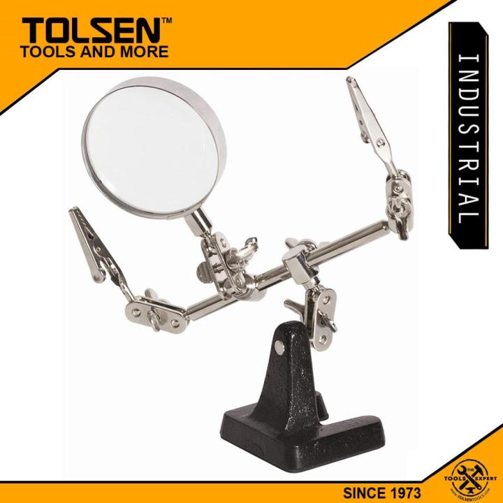 Tolsen Industrial Pocket Helping Hand Magnifier (62mm 1-1/2") 38090 ...