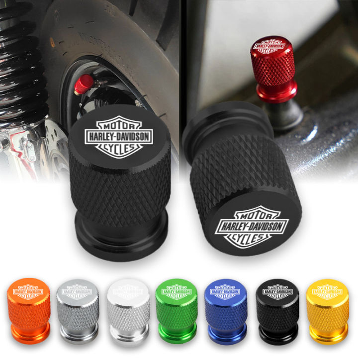Harley Universal Motorcycle Cool Valve Cap Valve Cover Cap Modification ...