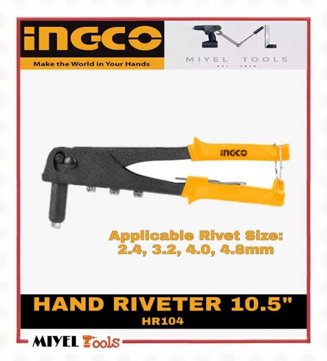 INGCO Hand Riveter (HR104) | Lazada PH