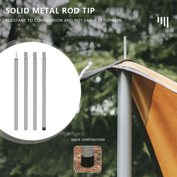 【มาถึงภายใน 2 วัน】Tent Support Rod 2.1 เมตรไฟเบอร์กลาสตั้งแคมป์เต็นท์ ...