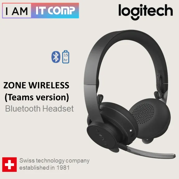 Logitech ZONE Wireless And ZONE Wireless Plus Professional Bluetooth ...
