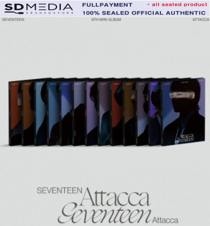Seventeen 9th Mini Album Attacca Carat Ver Lazada