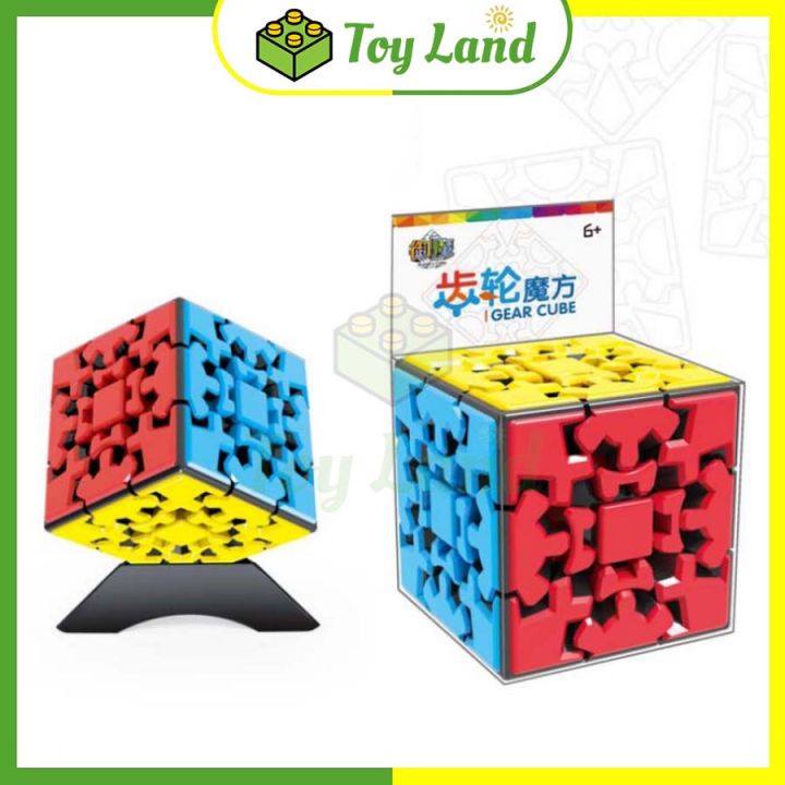 Rubik Gear Cube 3x3 Yumo Zhichen KungFu Rubic Biến Thể Bánh Răng Stickerless Đồ Chơi Lắp Ráp Xếp ...