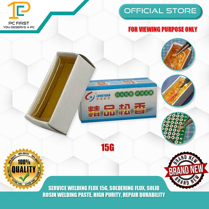 SERVICE WELDING FLUX 15G, SOLDERING FLUX, SOLID ROSIN WELDING PASTE ...