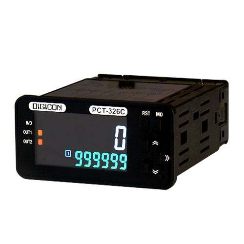 DIGICON PCT-326C-2P เครื่องนับจำนวนและเครื่องตั้งเวลาระบบดิจิตอล ...
