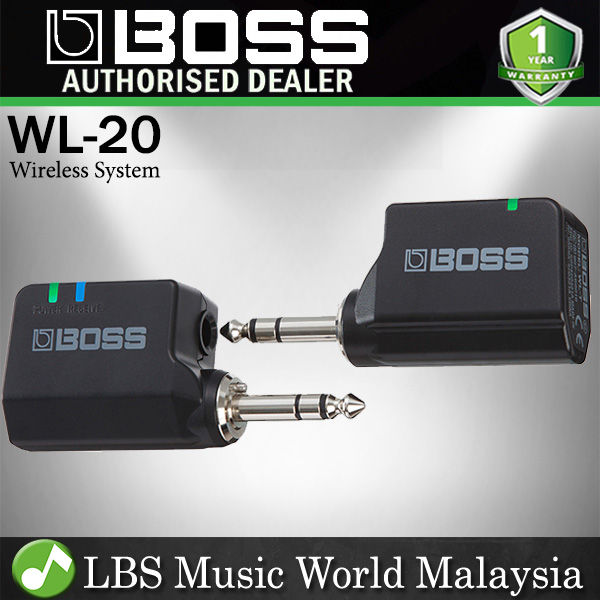 Boss WL-20 Digital Wireless Guitar System High Impedance with Cable Tone Simulation (WL20) | Lazada