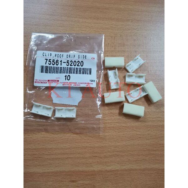*ORIGINAL TOYOTA TGN40 INNOVA 2004-2011 ROOF MOULDING CLIP/ GETAH ...