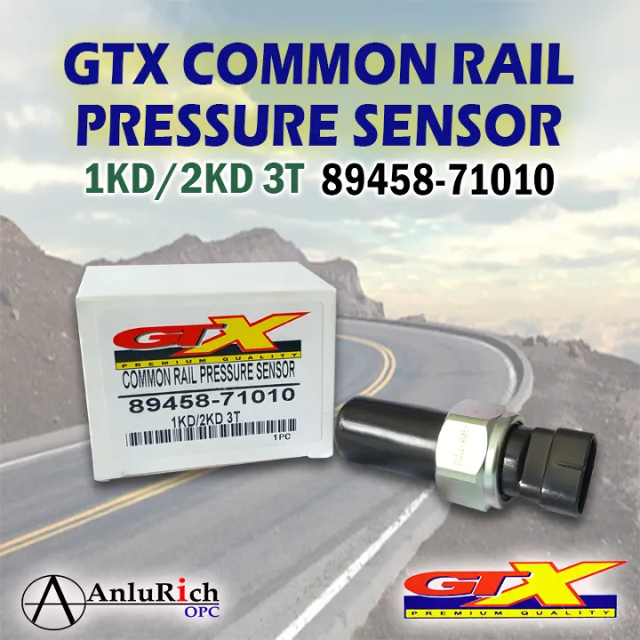 GTX COMMON RAIL PRESSURE SENSOR 1KD / 2KD 3T (89458-71010) | Lazada PH