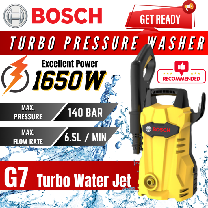 BOSCH Style G7 Turbo/G8 Turbo Water Jet High Pressure Washer Cleaner ...