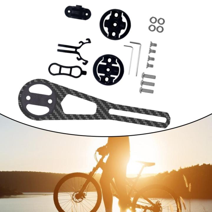 Aituan Out Front Bike Computer Mount, Bike Speedometer Mount Extended ...