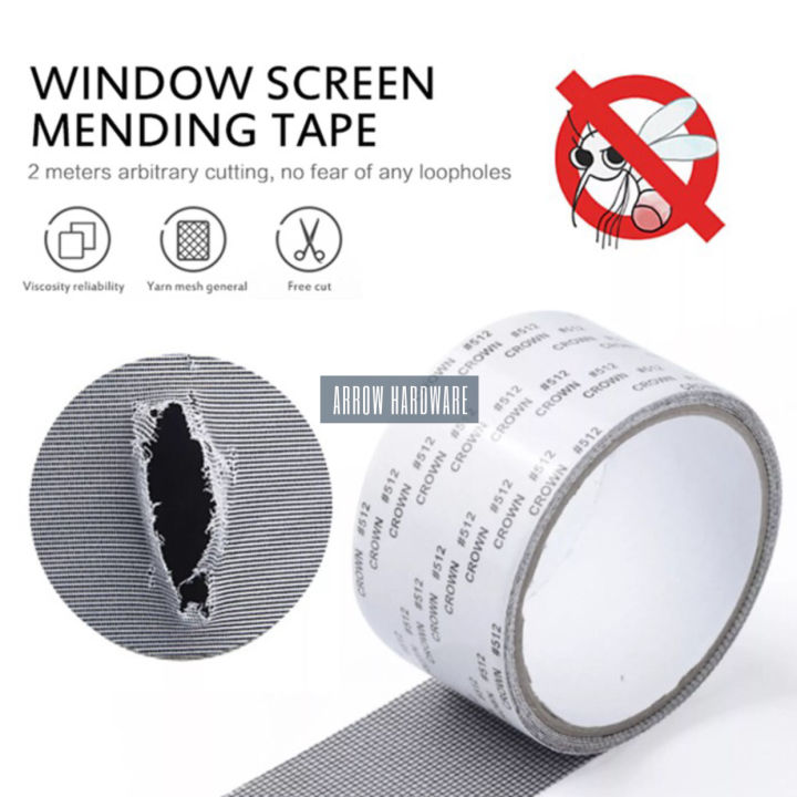 Window Screen Repair Kit Door Window Patch Tape Strong Adhesive Long ...