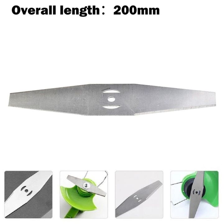 1 unit 8 inci/200mm pemotong rumput Saw Blade Metal Grass String ...