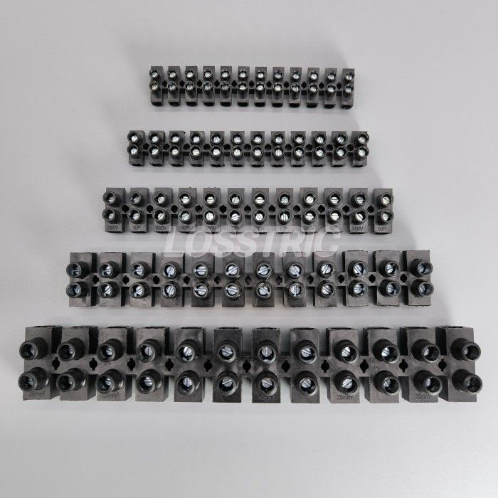 TERMINAL PLASTIK HITAM / TERMINAL KABEL KRUSTIN | Lazada Indonesia