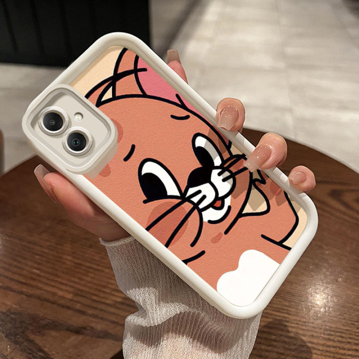 Casing Hp Samsung Galaxy A05 A05s Case Pola Animasi kucing dan tikus ...