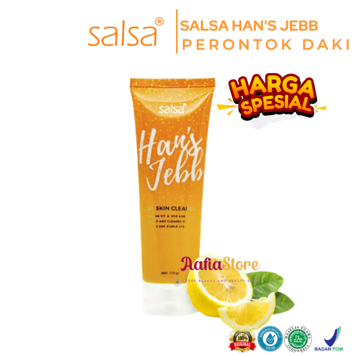 SALSA Hans Jebb Skin Cleanser 110g - Perontok Daki dan Ketiak Hitam ...