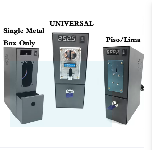 FT STAR Single Cionslot Coin Box Pisonet Timer Machine Metal Box 1-Peso ...