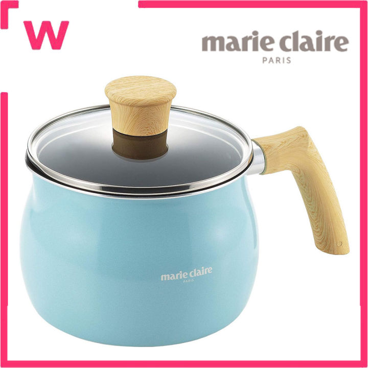 Tamahashi Marie Claire Non-Stick Multipot Handy Cook Pot with Lid 15cm ...