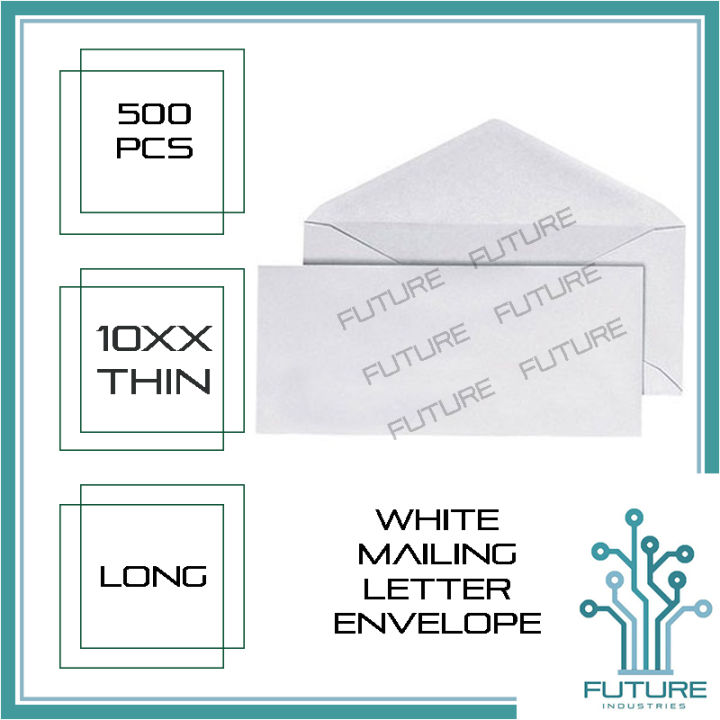 Letter Envelopes White Letter Window Envelope Mailing Envelope White ...