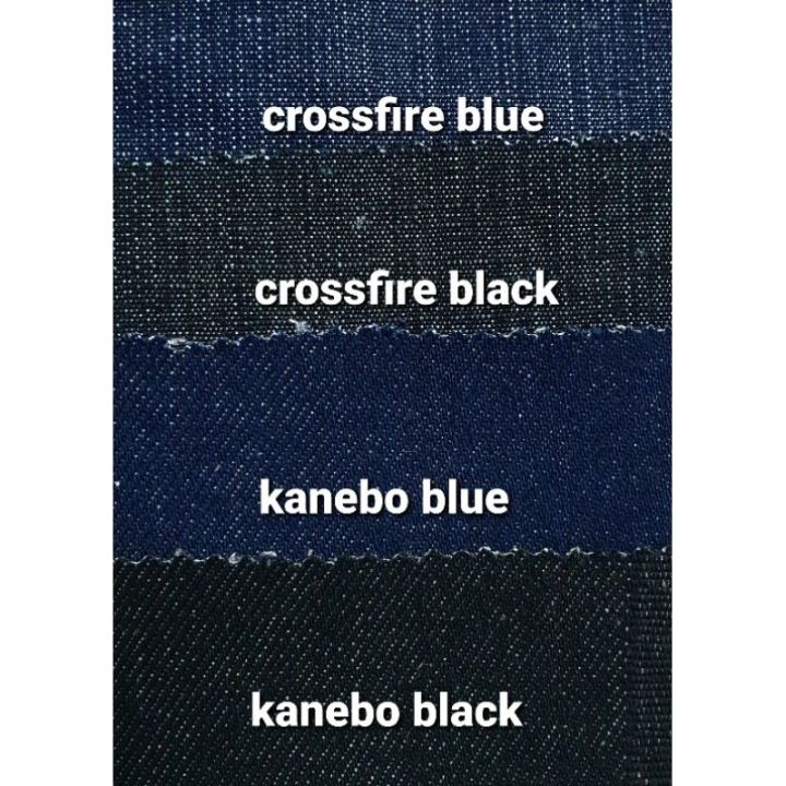 Durable Denim Fabric Raw Unwashed Maong 13/14 oz Thickness 58 Width ...