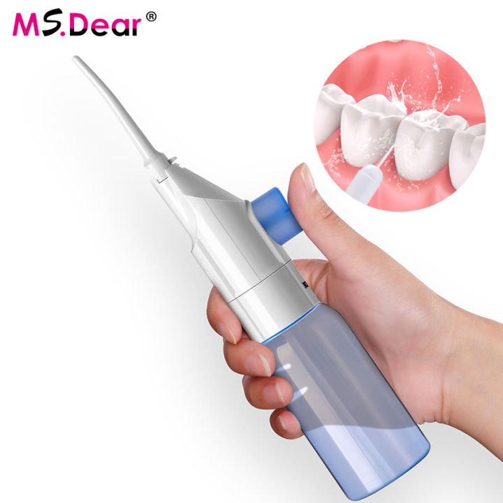 Hot 】Mini CTooth Dental Floss Water Pressure Flosser 90ml Water Jet ...