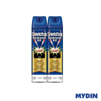 Shieldtox Cockroach Kill Aerosol (570ml x 2) | Lazada