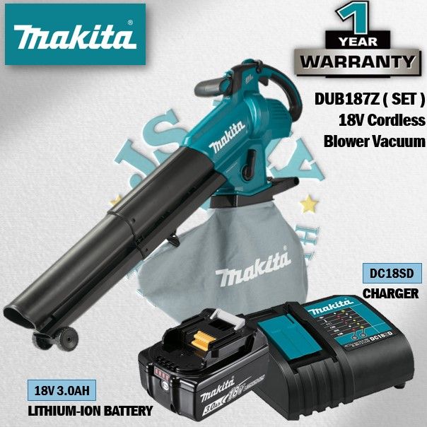 MAKITA DUB187Z 18V Cordless Blower Vacuum | Lazada