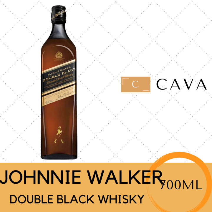 Johnnie Walker Double Black Label Blended Scotch Whisky 700ml (no box ...
