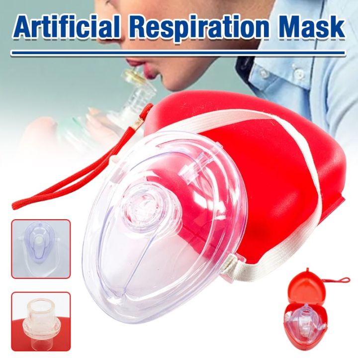 First Aid CPR Breathing Mask Protect Rescuer Artificial Respiration ...