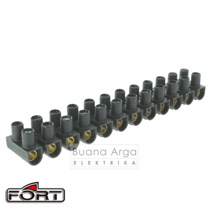 FORT Terminal Block Krustin 400V 20A/14mm XLS-20A / XLS20A Fort ...