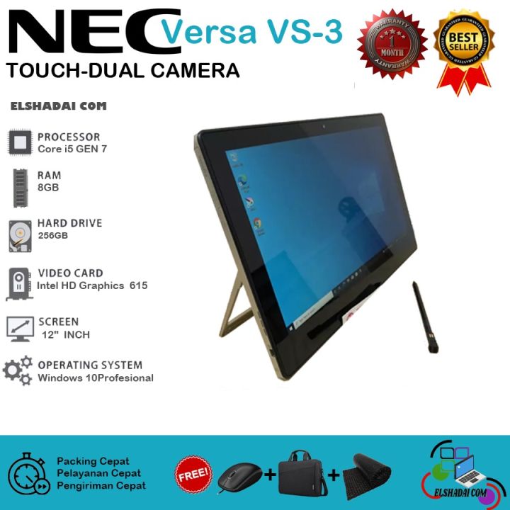HARGA LAPTOP BEKAS || Nec Versa VS-3 TOUCHSCREEN Core i5 gen 7 ram 8gb ...