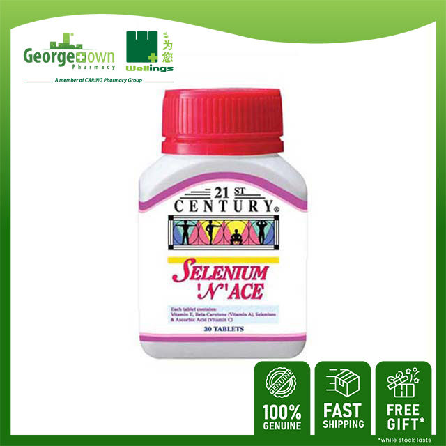 21ST CENTURY SELENIUM N ACE TABLET 30S | Lazada