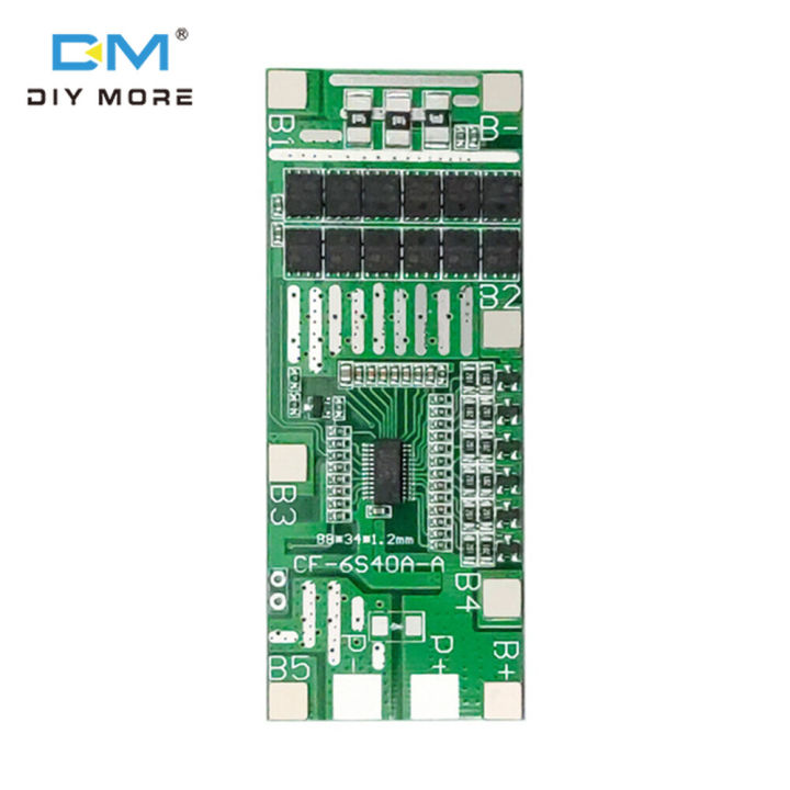diymore 6S 24V Ternary 40A 20A Với Bảng Bảo Vệ Pin Cân Bằng | Lazada.vn