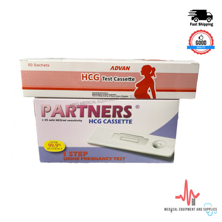 Partners/Advan/Suresign Pregnancy Test Kit, HCG Cassettes (50pcs/box ...